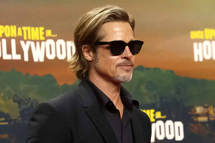 Brad Pitt iconic sunglasses style guide | TBD Eyewear